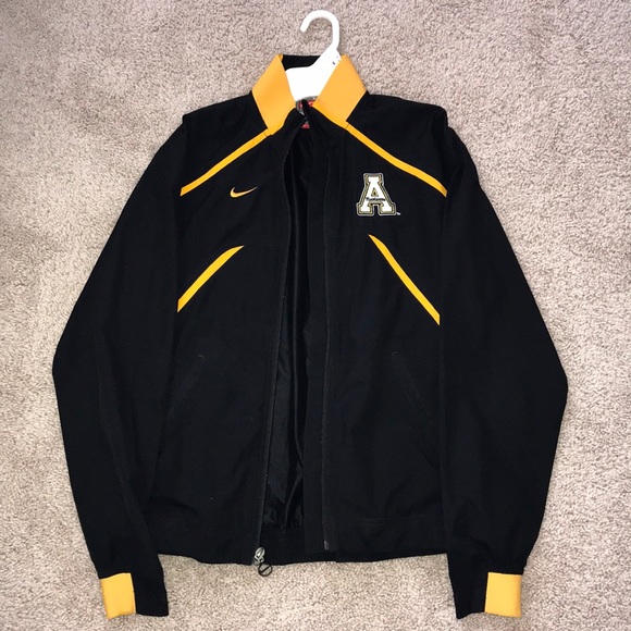Nike | Jackets & Coats | Black Appalachian State Nike Track Jacket ...